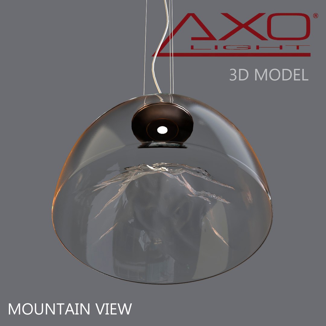 Axo Light Mountain View 3d Model