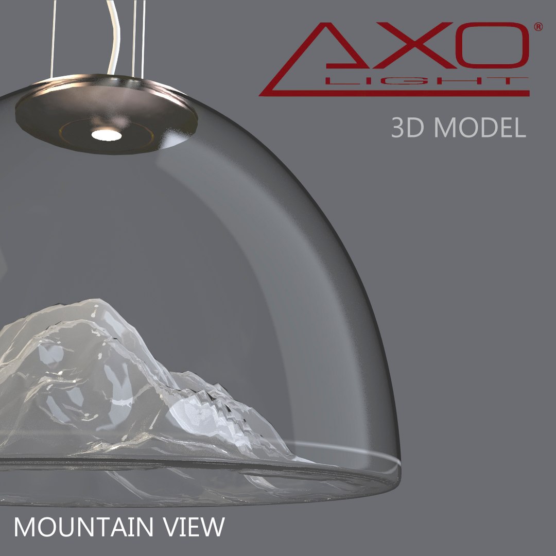 Axo Light Mountain View 3d Model