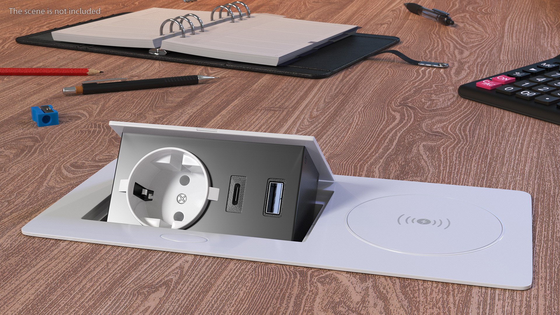 White Single Hidden Socket Model - TurboSquid 2079633