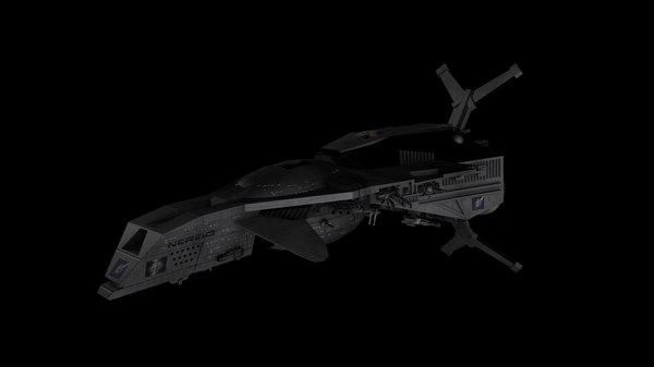 essex destroyer 3d model