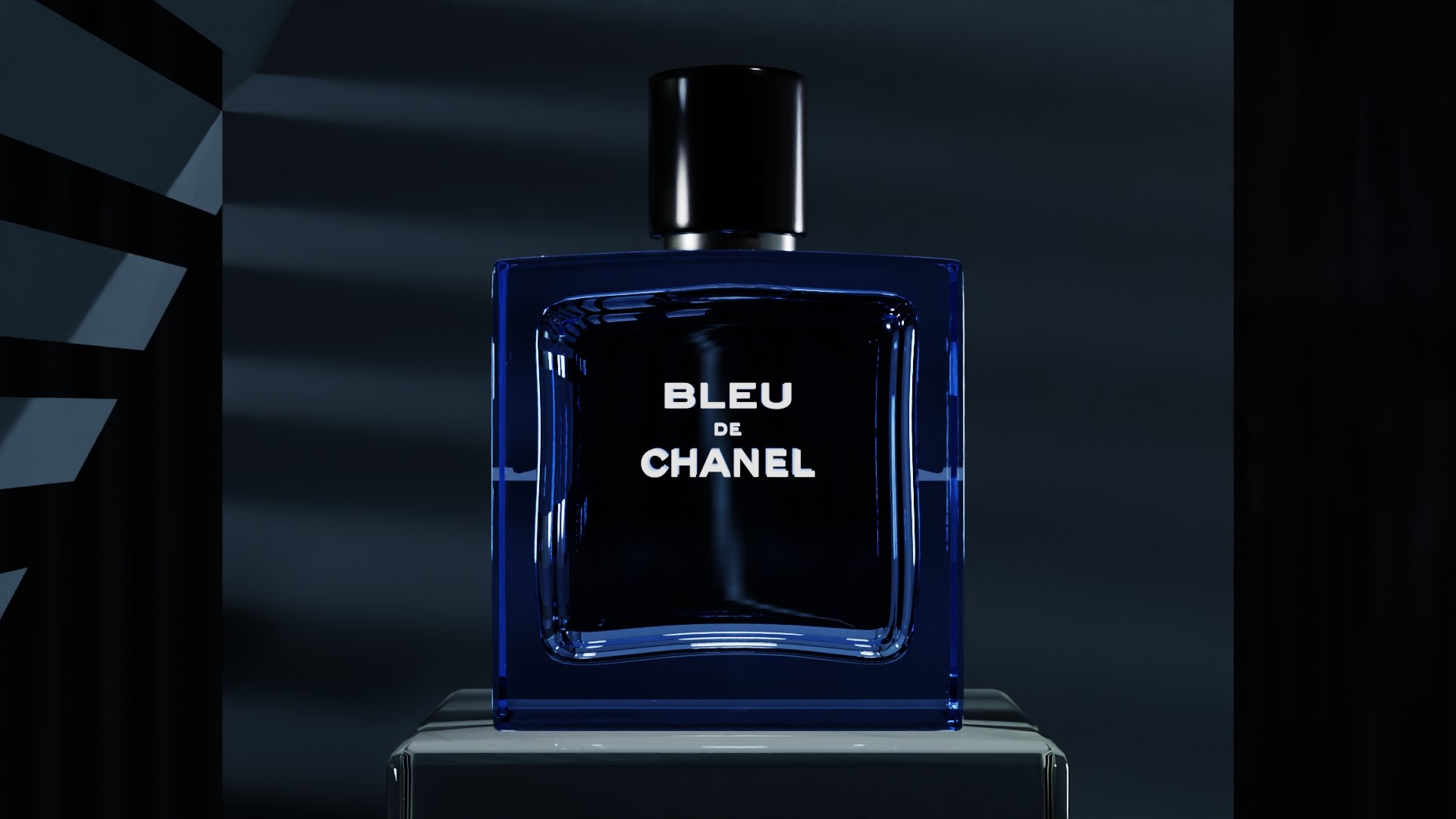 BLENDER CHANEL PERFUME BOTTLE 3D model - TurboSquid 2115775