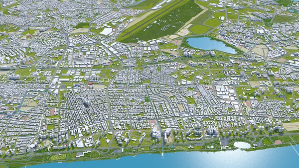 싱가포르 시티 3D Mdoel 3D 모델 - TurboSquid 1531570