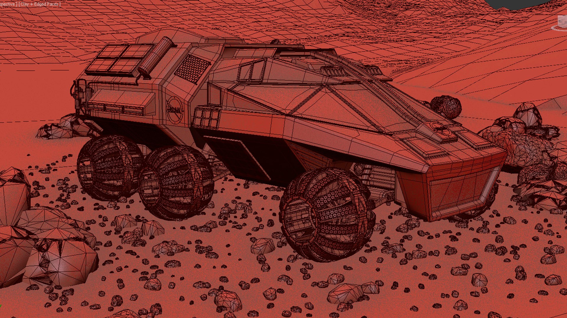 3D Mars Rover Prototype - TurboSquid 1207816