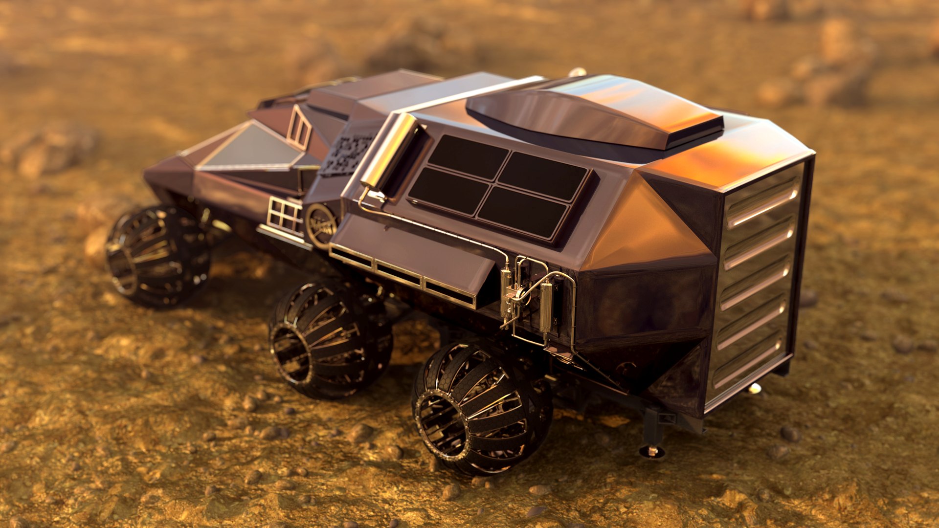 3D Mars Rover Prototype - TurboSquid 1207816