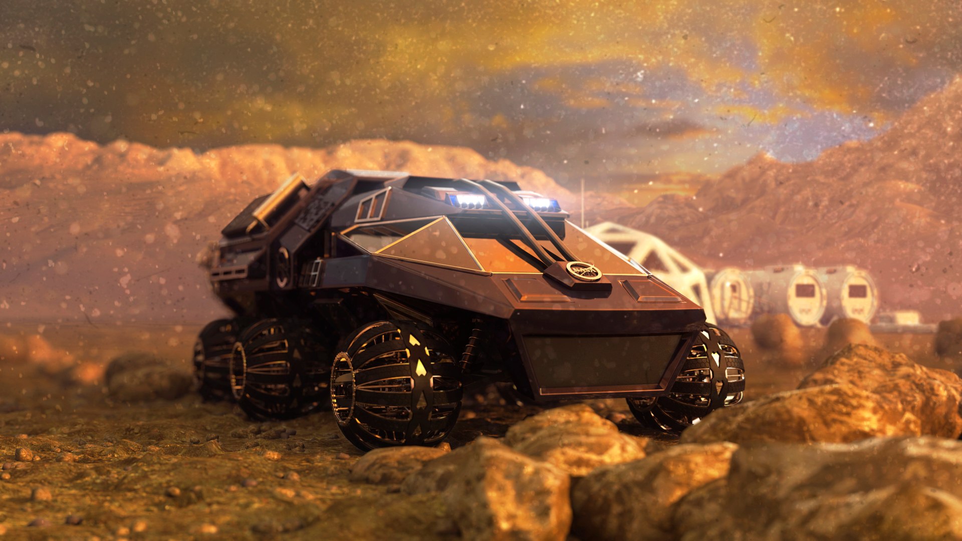 3D Mars Rover Prototype - TurboSquid 1207816