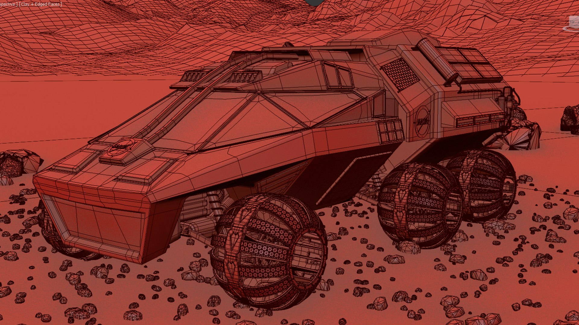 3D Mars Rover Prototype - TurboSquid 1207816