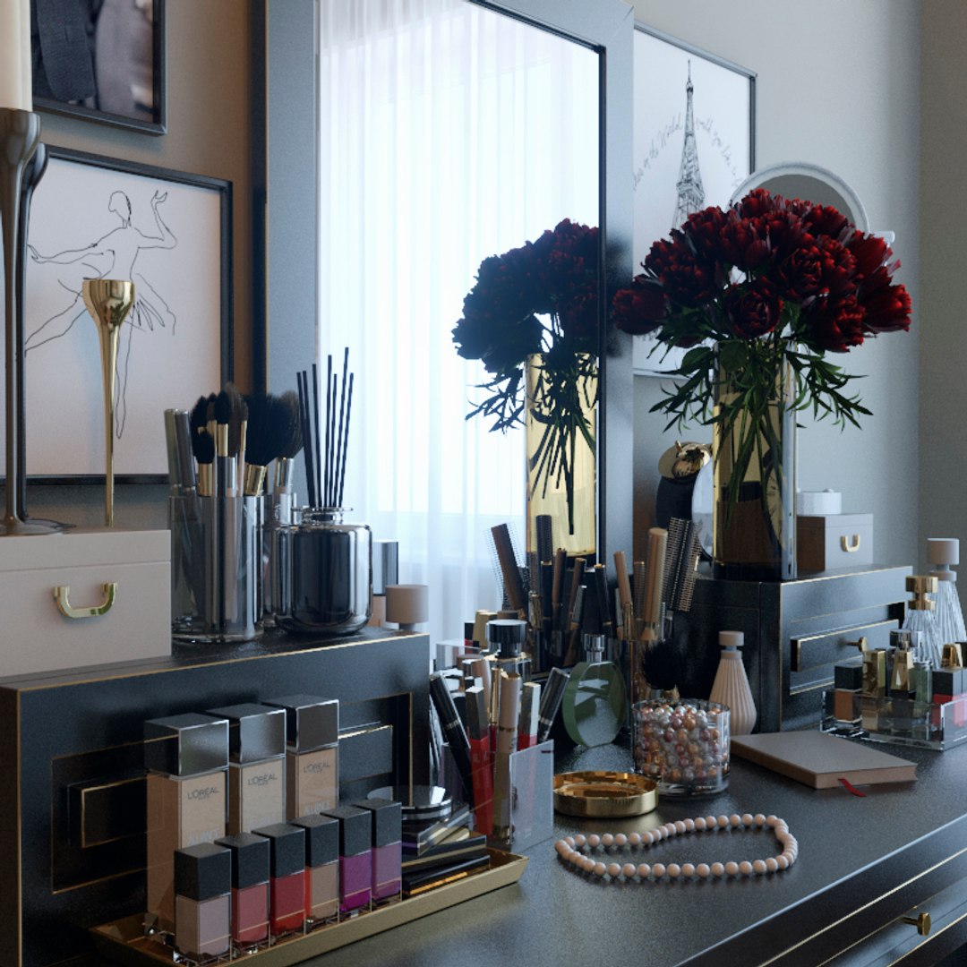 3d chanel decor model