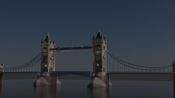 London Tower Bridge 3D Models for Download | TurboSquid