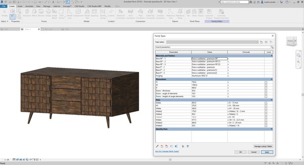 modelo 3d Armario 1 Revit Family Full Paramétrico gratis - TurboSquid ...