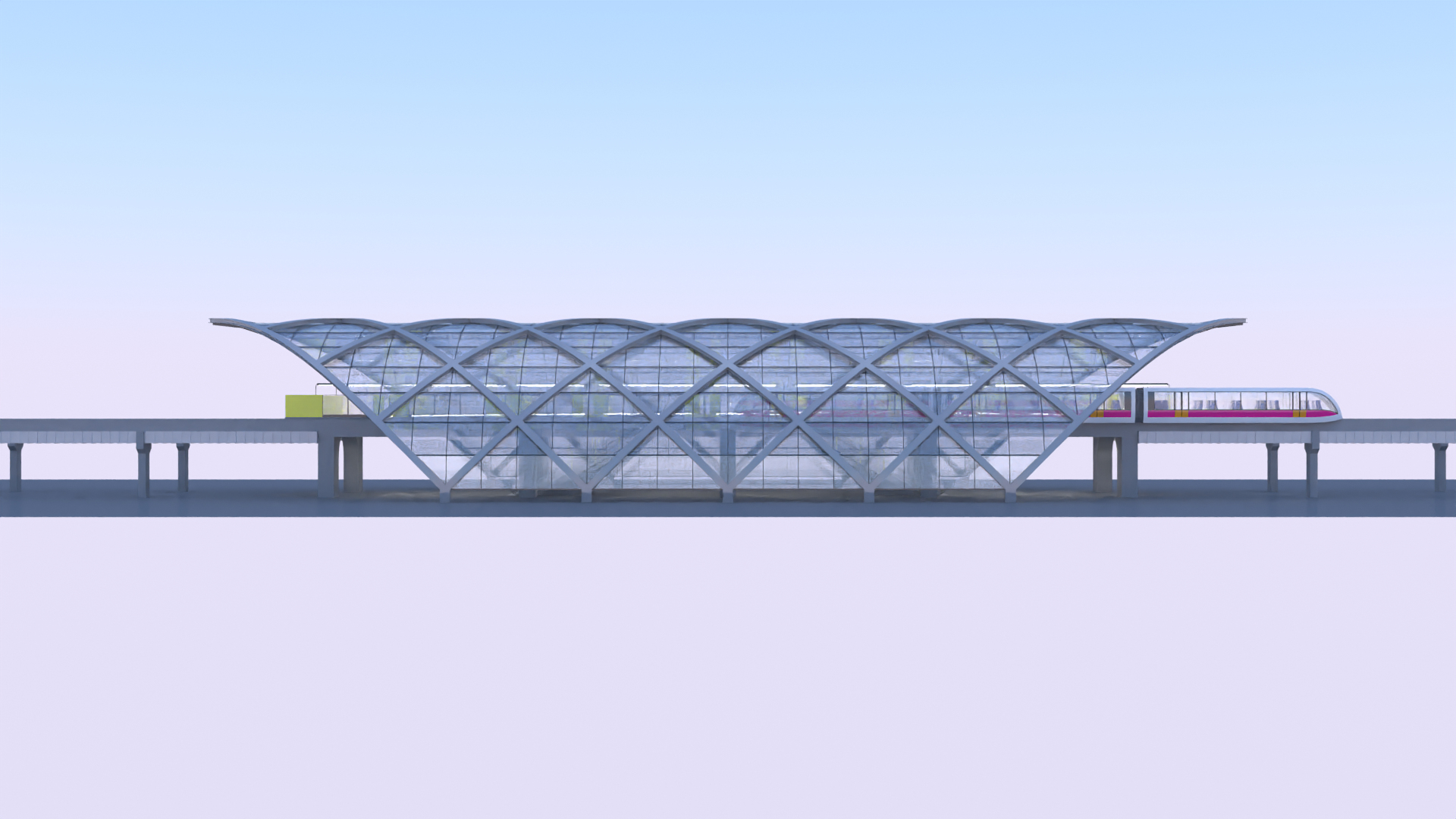 Monorail Stations 2023 Collection III 3D Model - TurboSquid 2096523