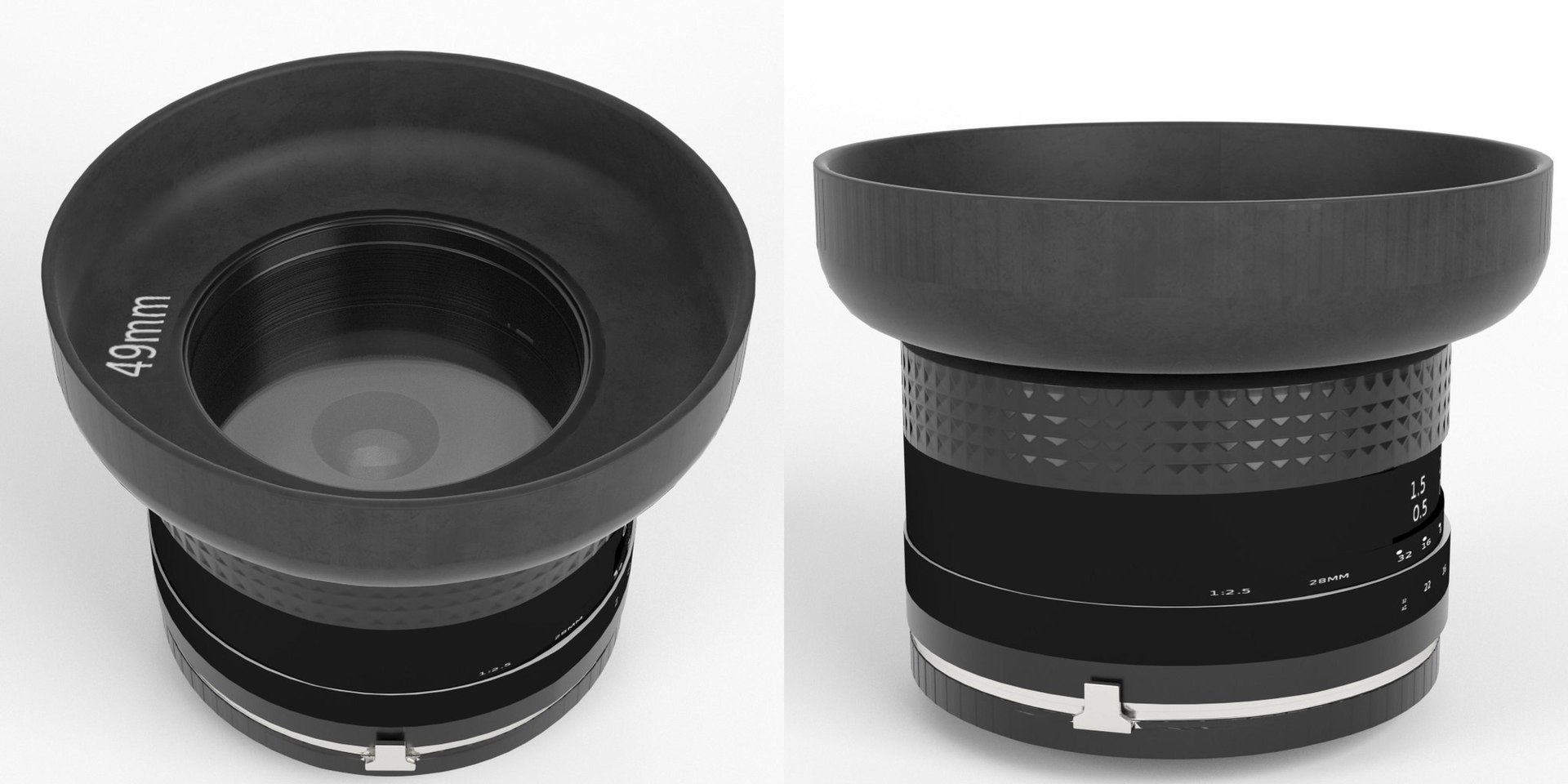 Camera Lens 3D Model - TurboSquid 1333914