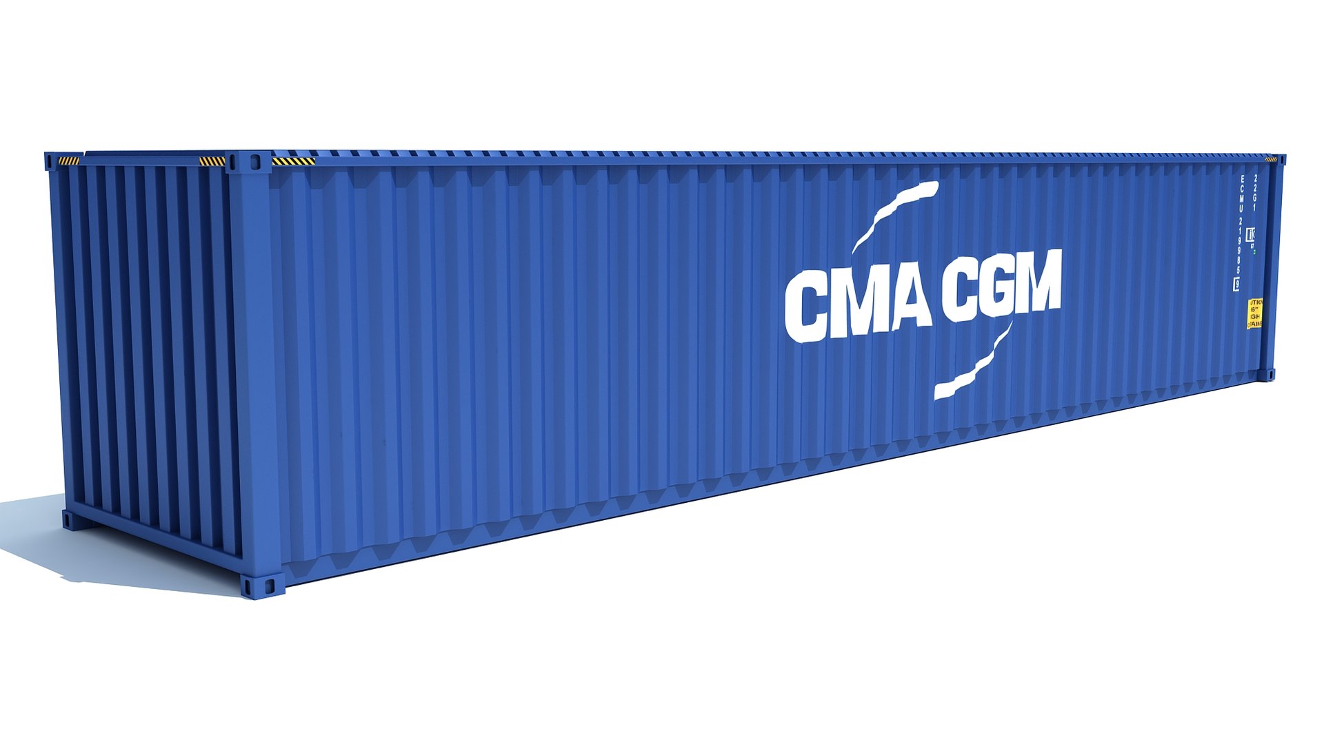 3D Shipping Container Cma Cgm - TurboSquid 1615939