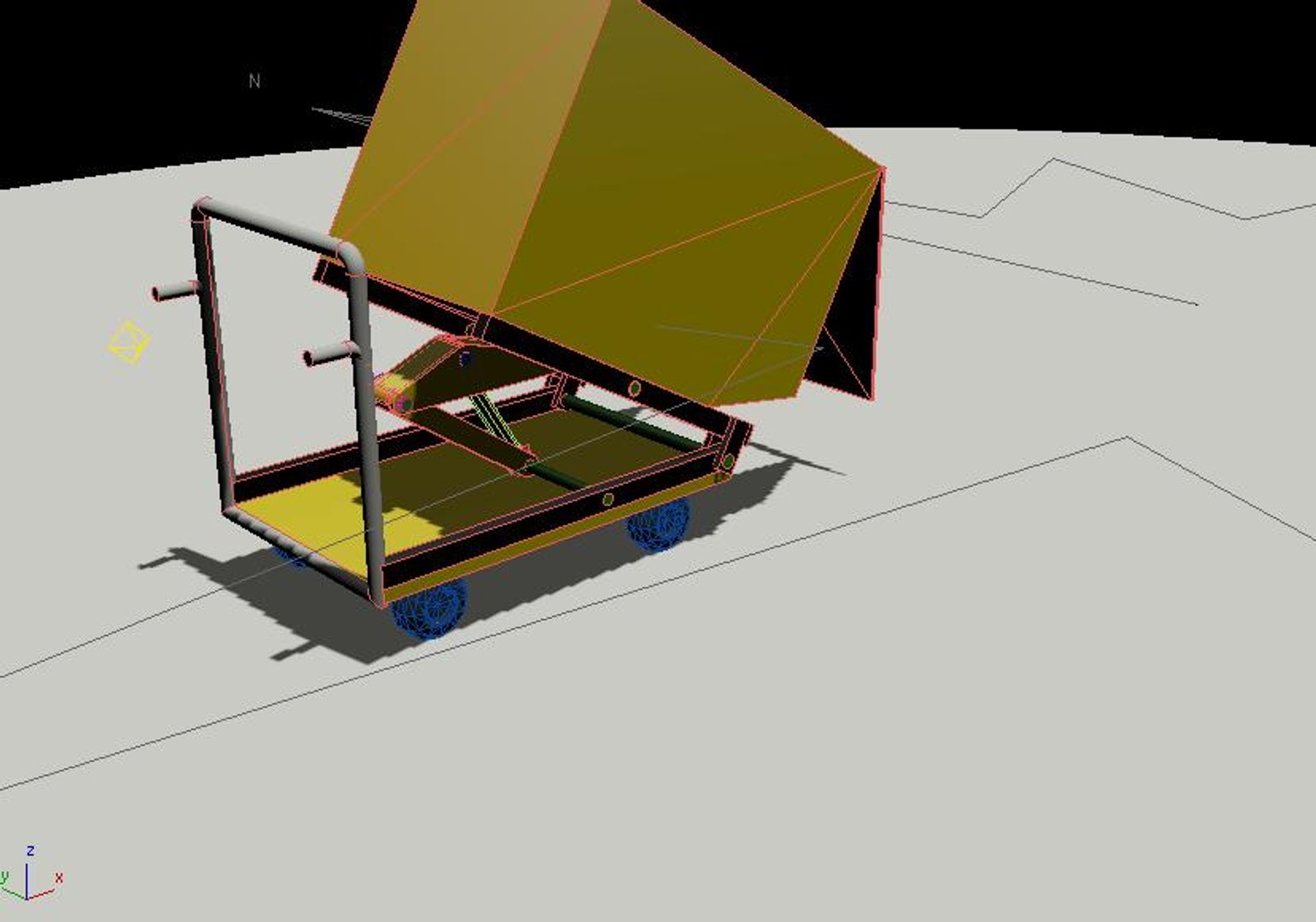 3D trolley - TurboSquid 1178111