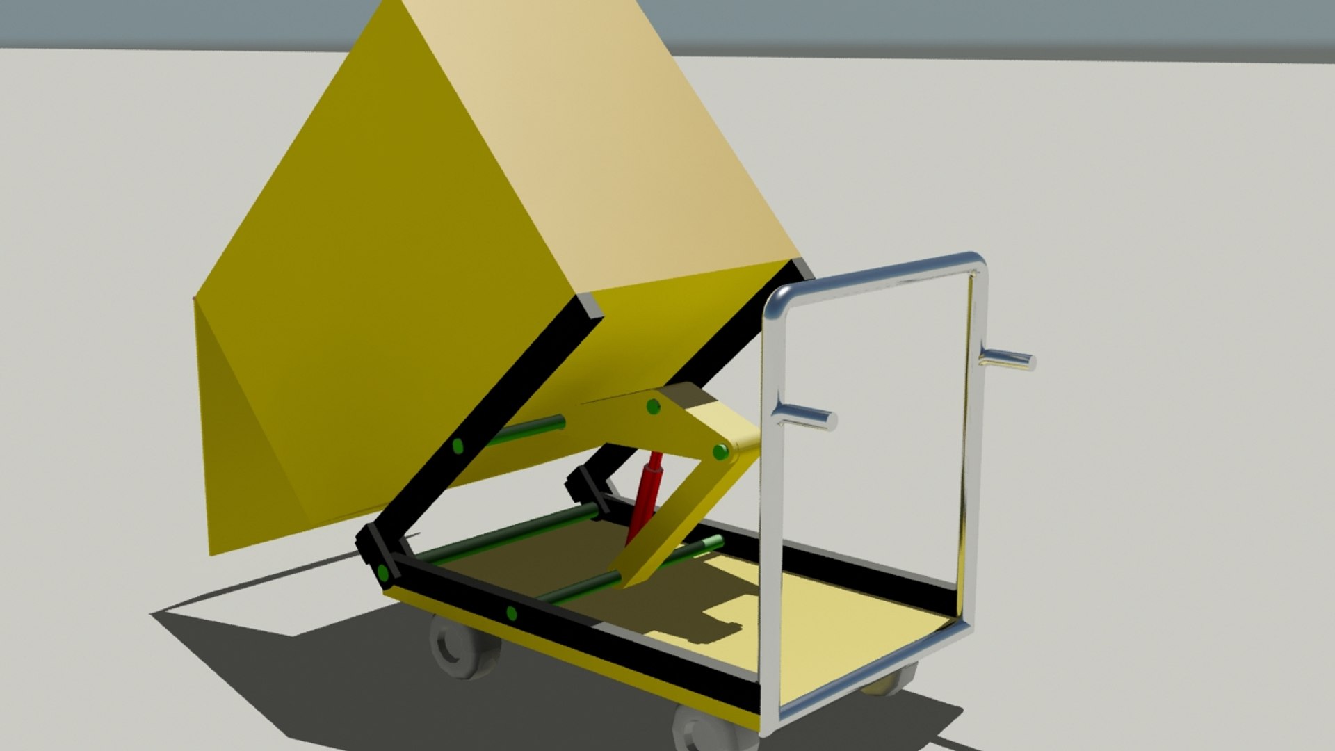 3D trolley - TurboSquid 1178111