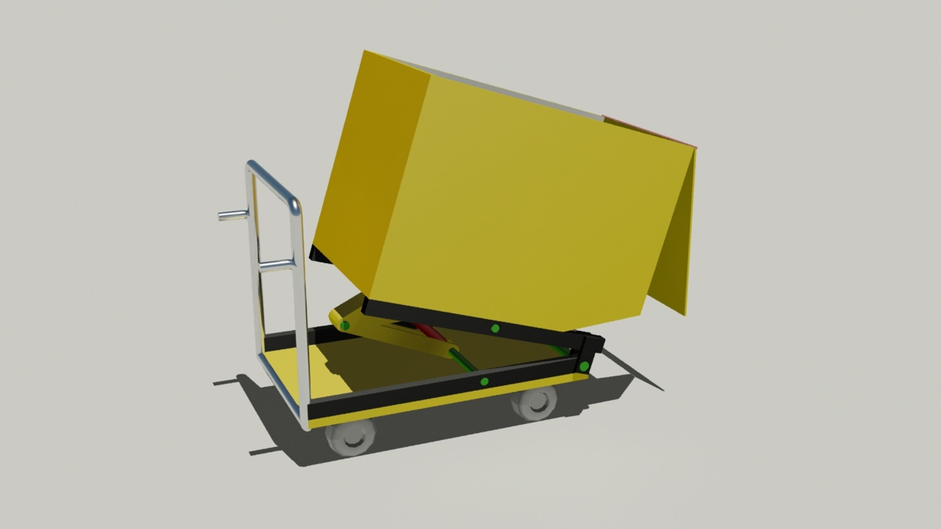 3D trolley - TurboSquid 1178111