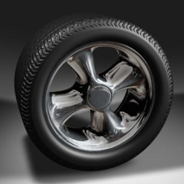 alloy wheel 3d model