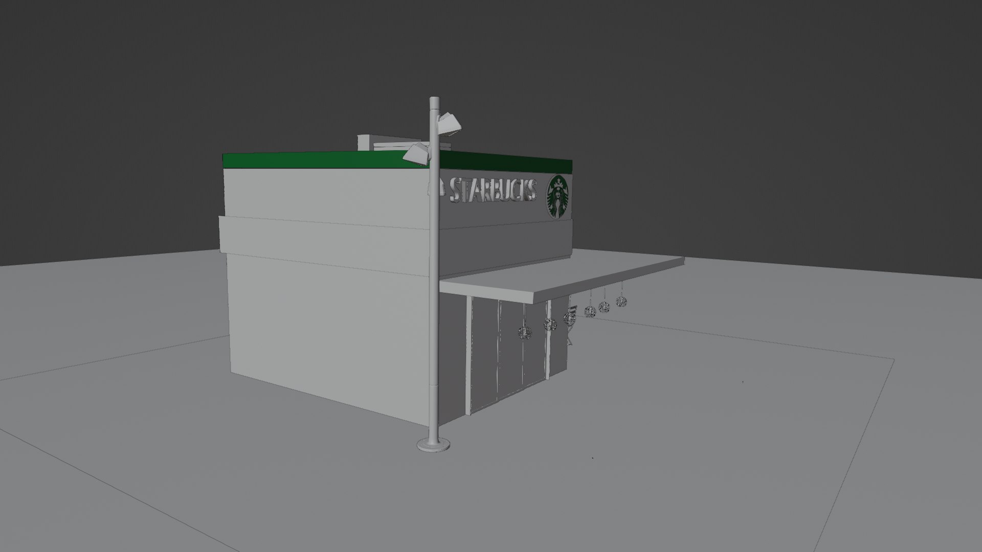 Starbucks Cafe 3D Model - TurboSquid 2134499