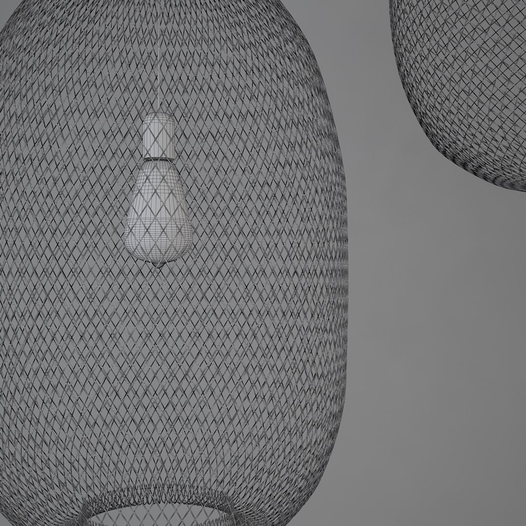 Wicker Pendant Light 3D Model - TurboSquid 1305434