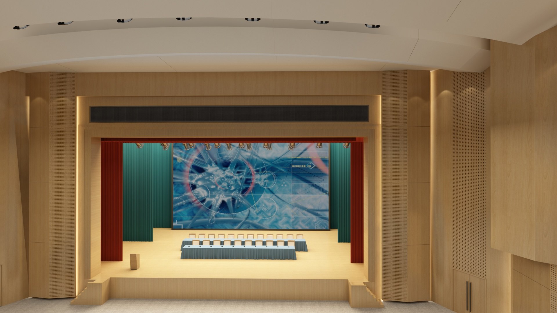 Theatre 3D Model - TurboSquid 2102545