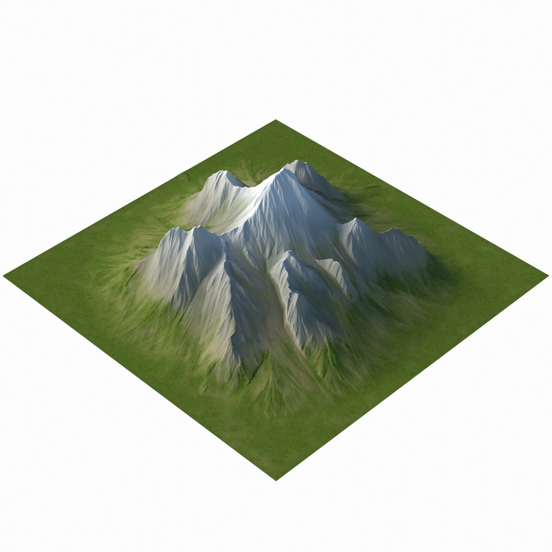 max mountain displace flat