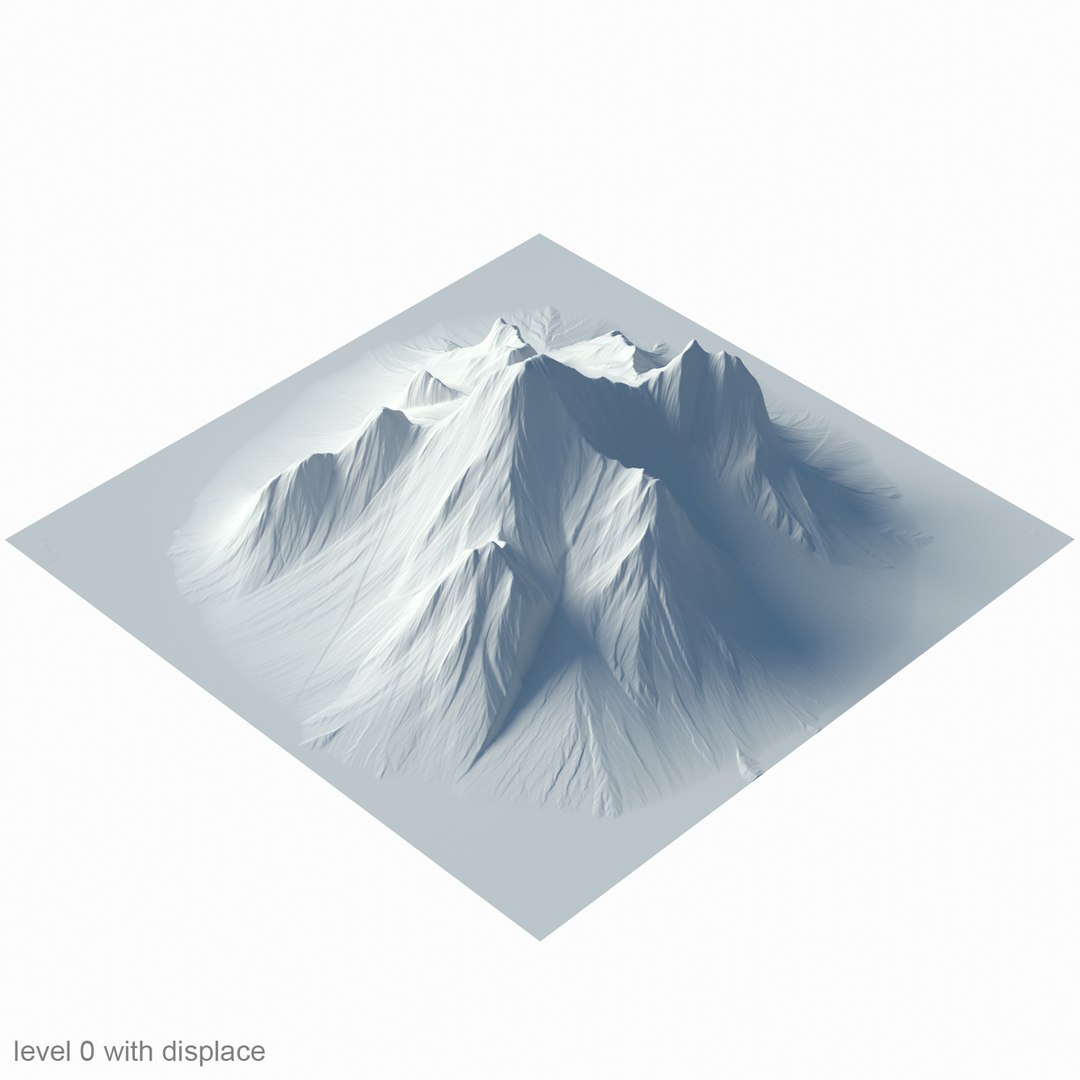 Max Mountain Displace Flat