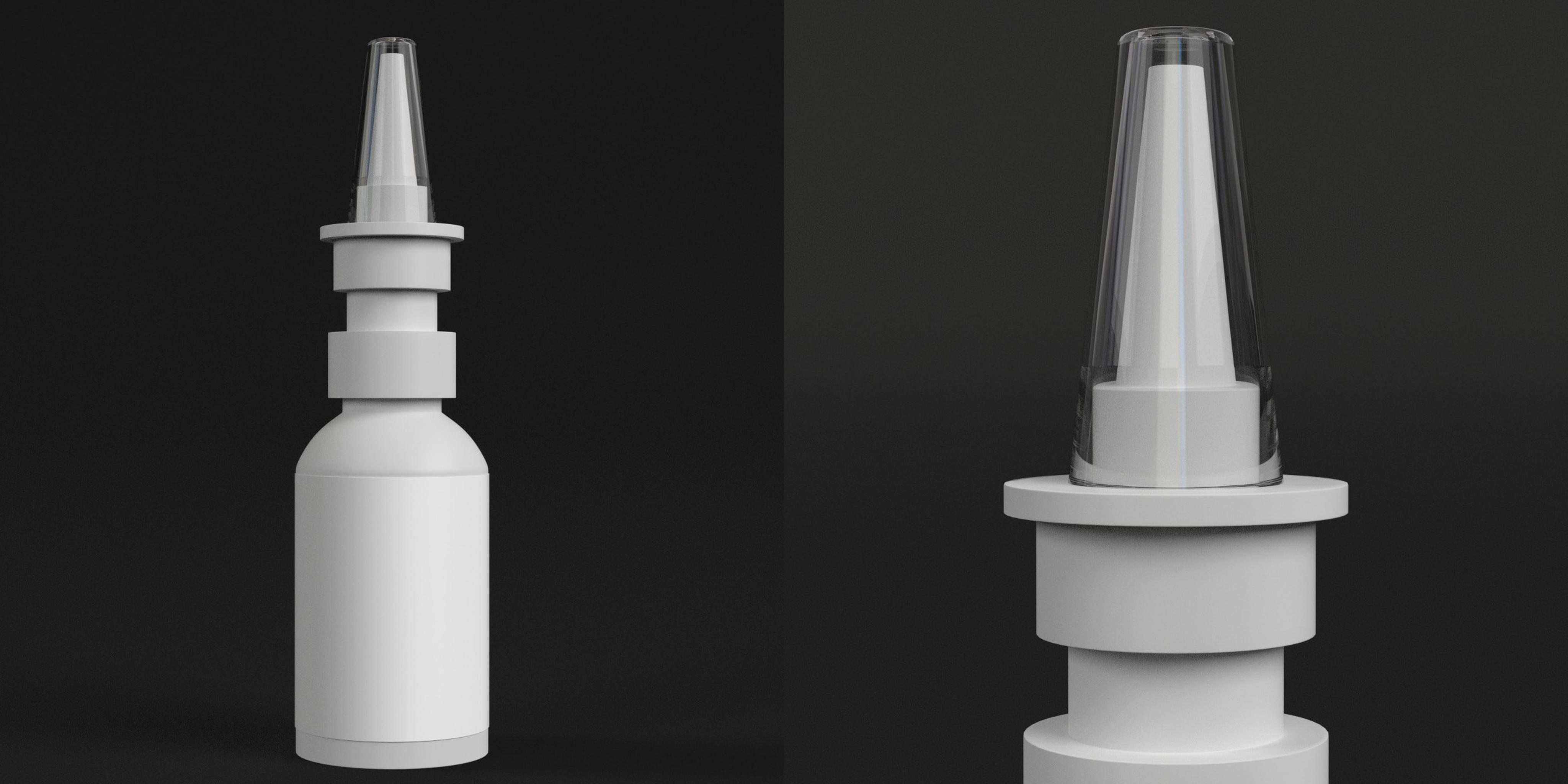 Pharmaceutical spray bottle 3D model - TurboSquid 1407681