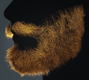 3D Beard RealTime 21 Version 1 model - TurboSquid 1892400