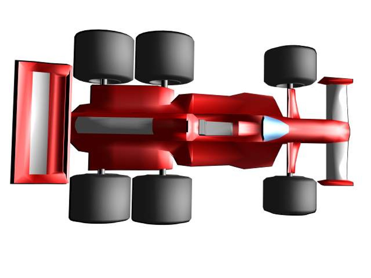 Free Racing Car 3d Model