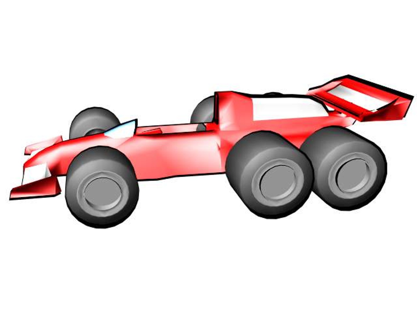 Free Racing Car 3d Model