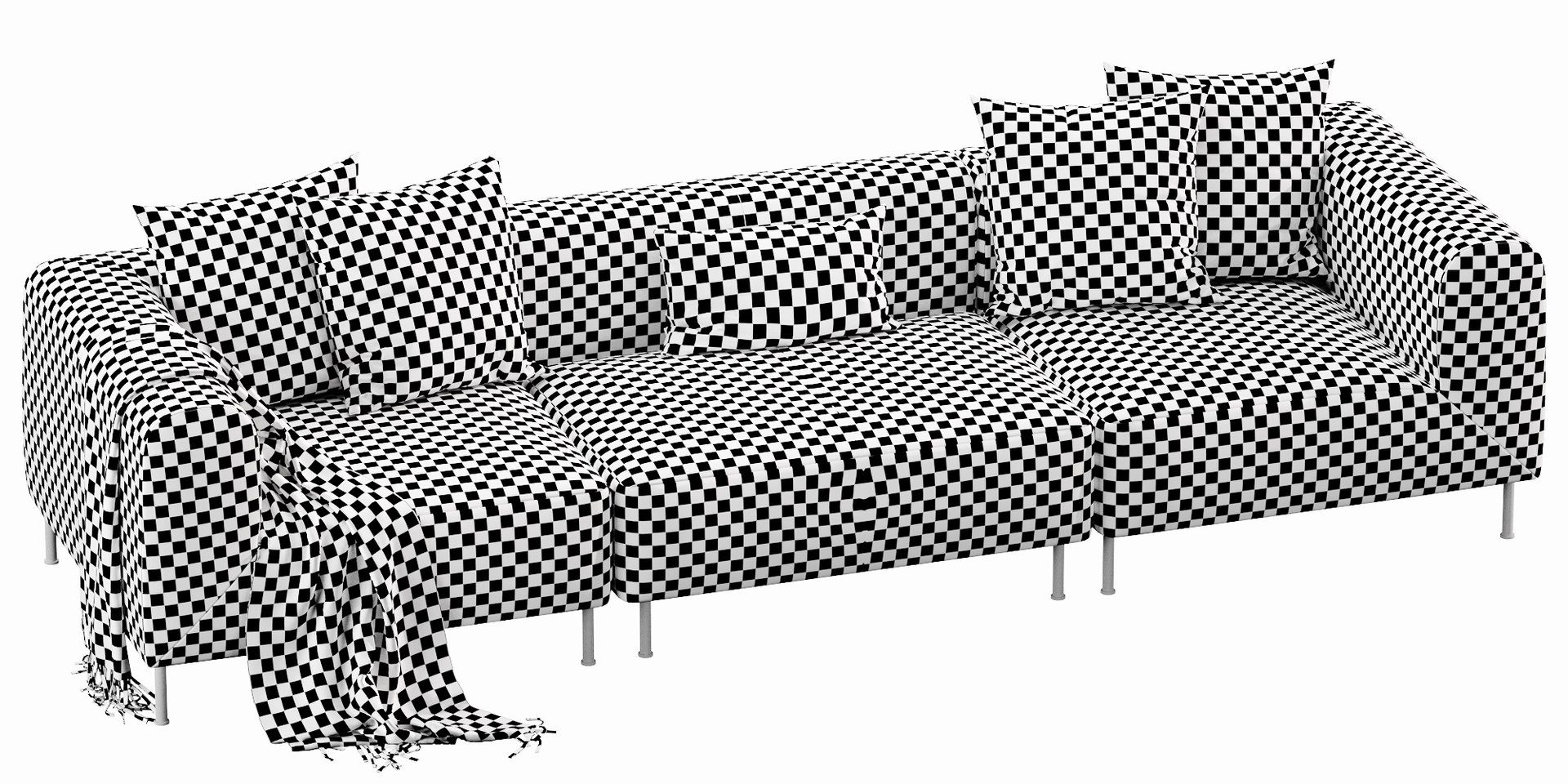 3D Boconcept Miami 3 Seater - TurboSquid 1662748