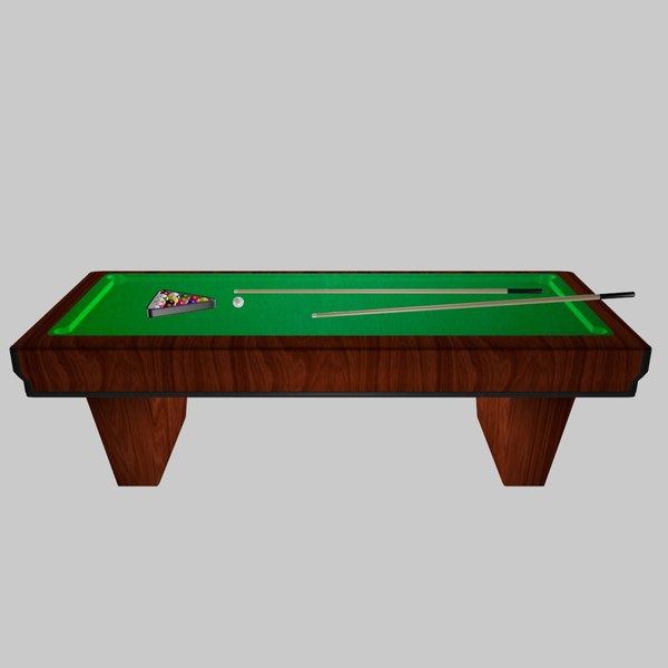 3D model pool table - TurboSquid 1422211