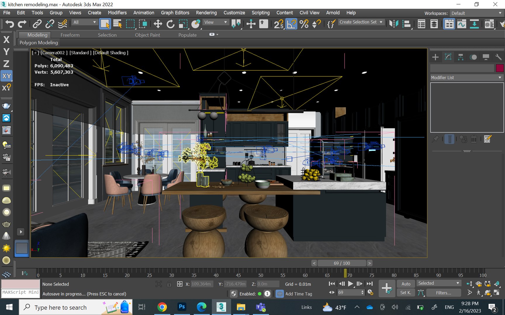 3D Kitchen - TurboSquid 2030102