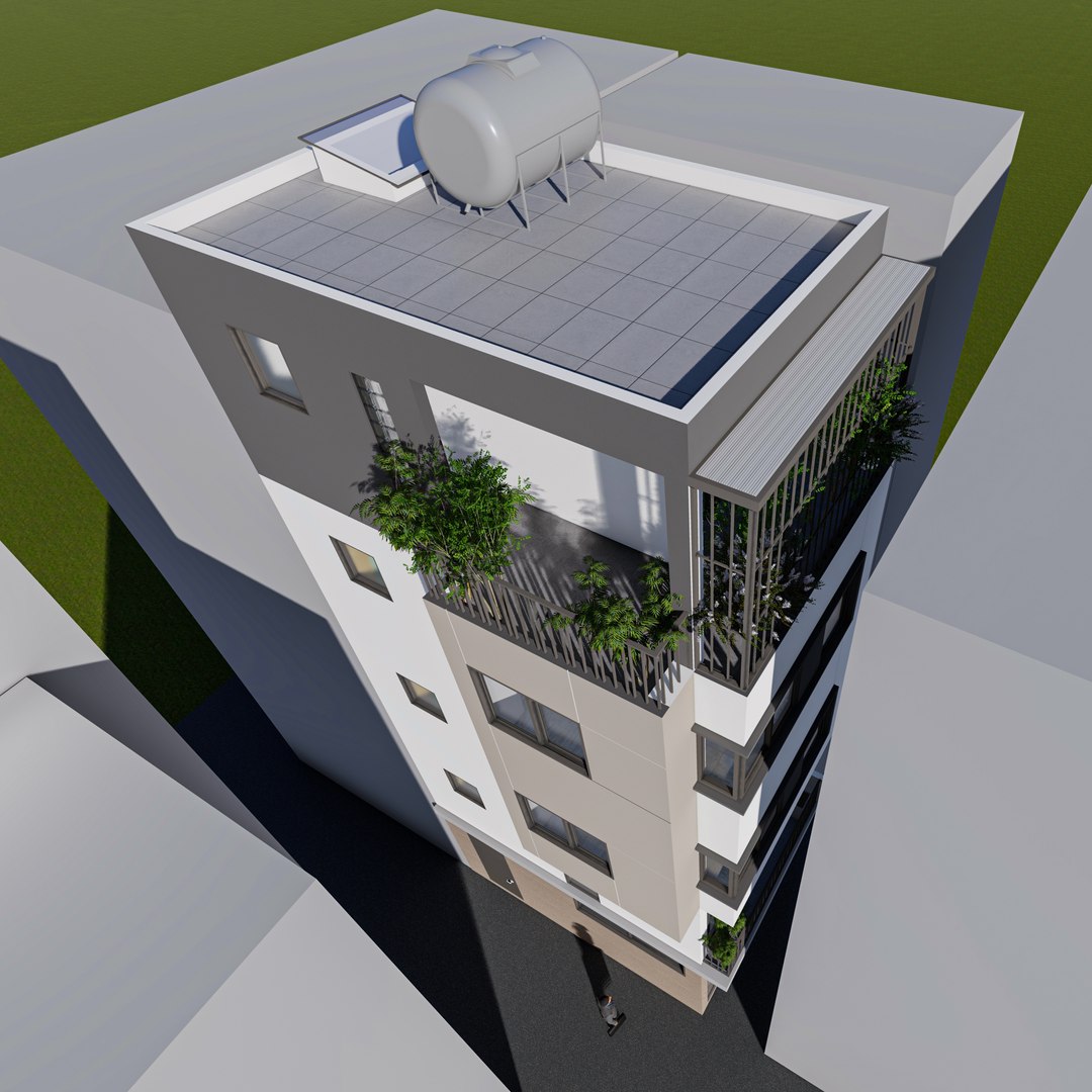 House 4x6 M 3D - TurboSquid 2160407