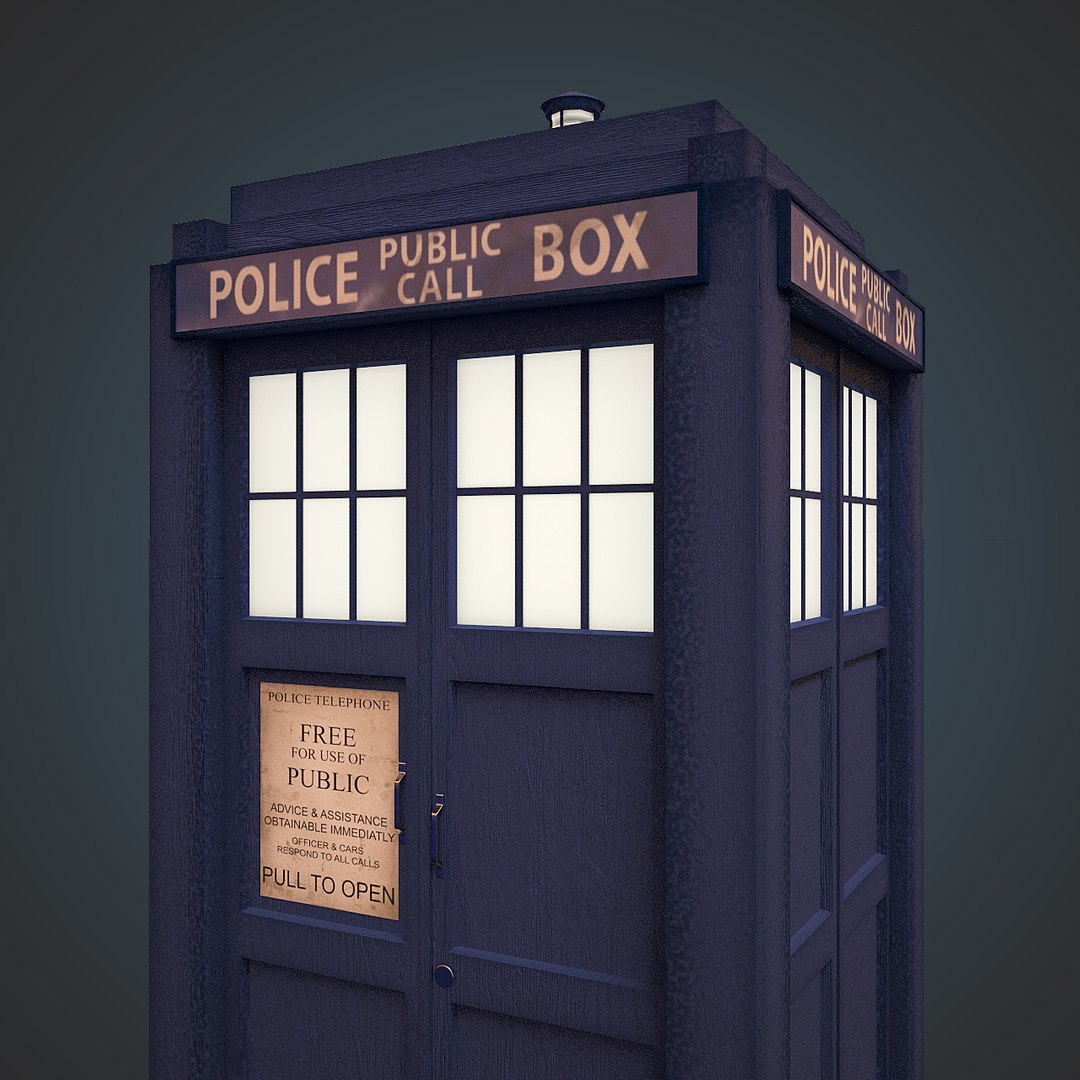 3d Tardis Model