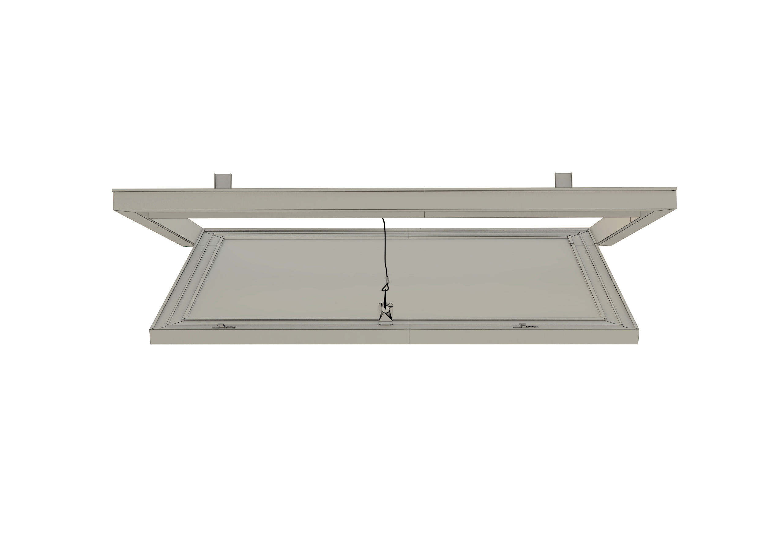 Ceiling hatch 3D - TurboSquid 1669875