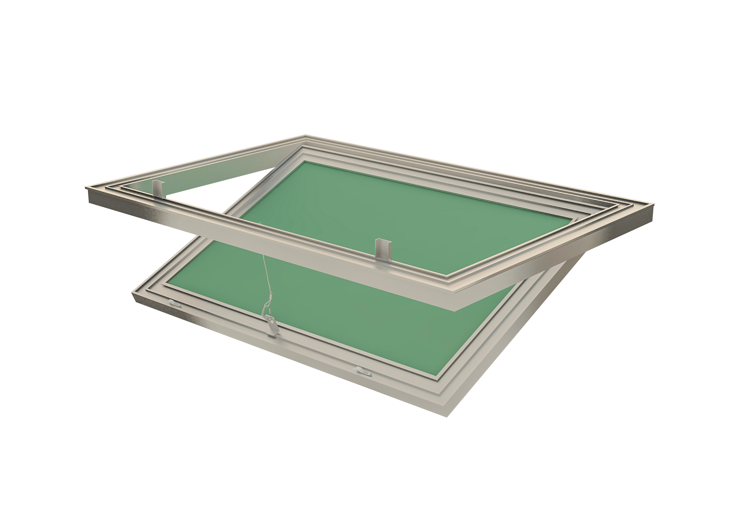 Ceiling hatch 3D - TurboSquid 1669875