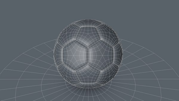 handball ball 3d c4d
