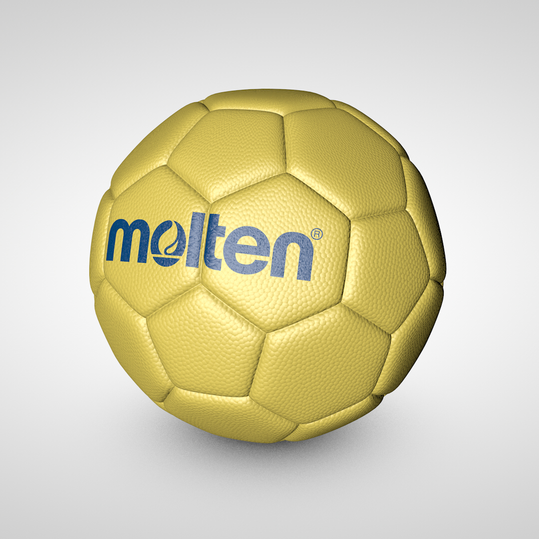 handball ball 3d c4d