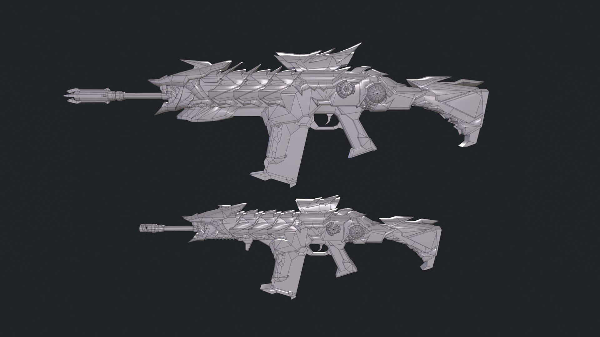 3D Ugda Gun - TurboSquid 2045234