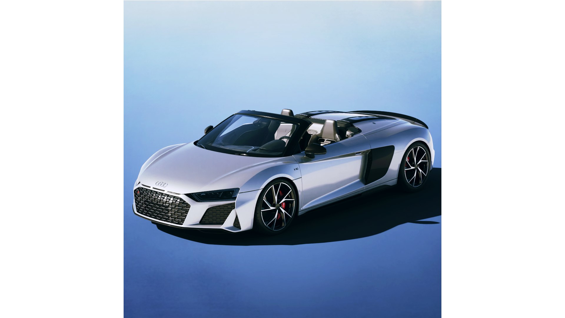 Audi R8 Spyder Plus 2021 3D model - TurboSquid 2042943