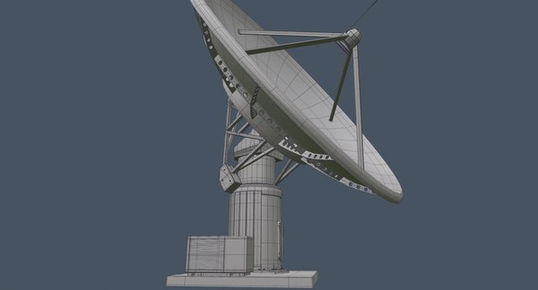 Satellite dish model - TurboSquid 1166320