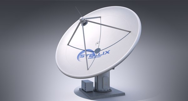 Satellite dish model - TurboSquid 1166320