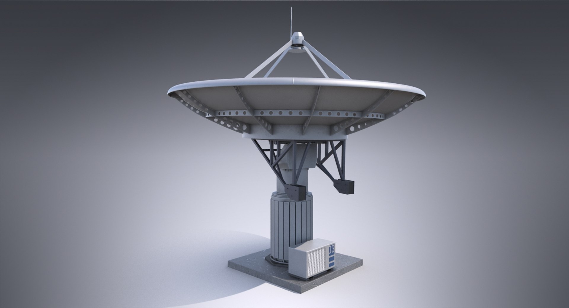 Satellite dish model - TurboSquid 1166320