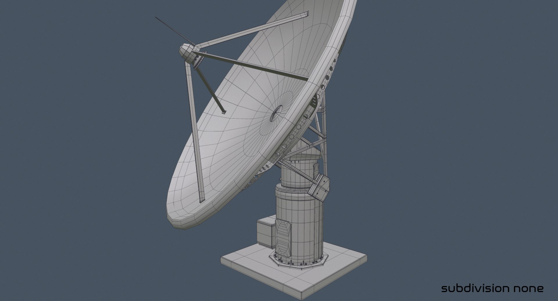 Satellite dish model - TurboSquid 1166320