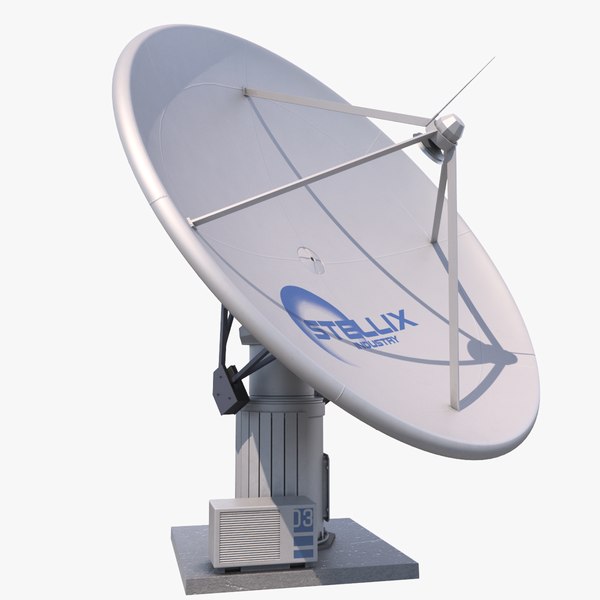 Satellite dish model - TurboSquid 1166320
