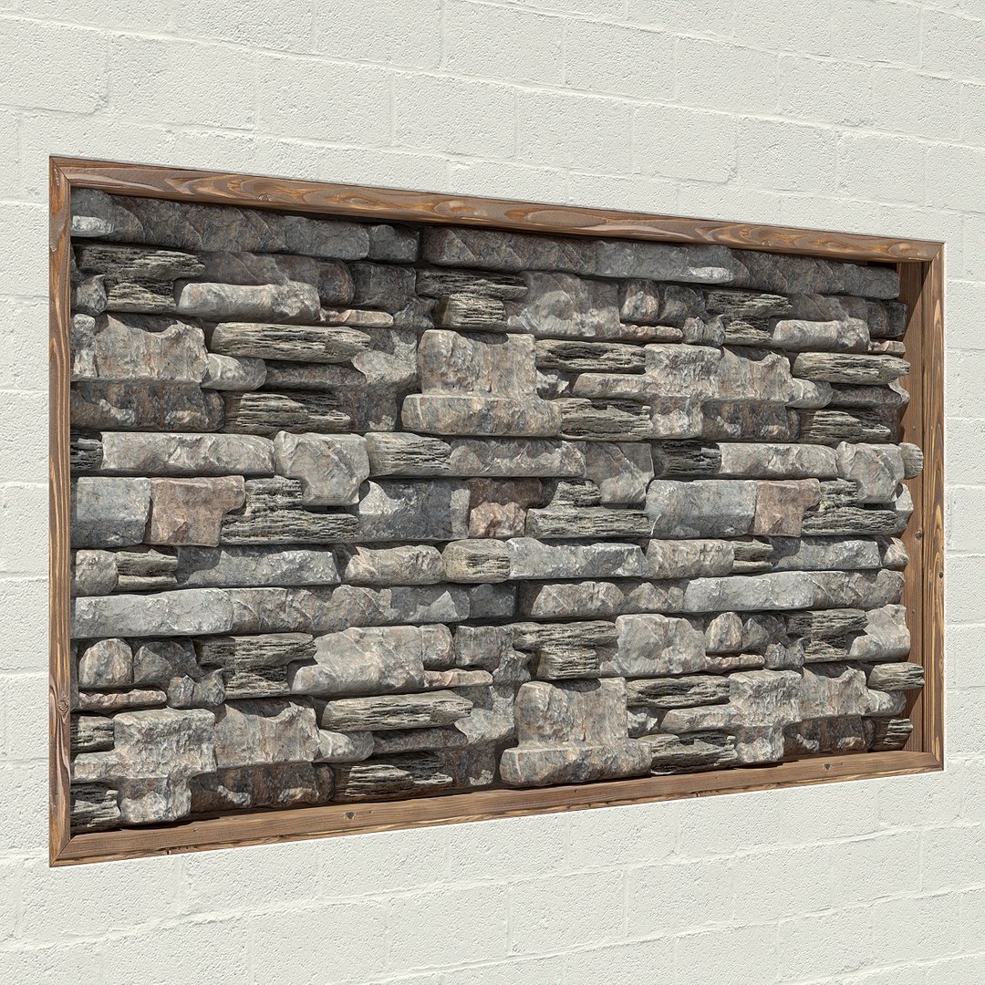 Panel Decor Stone 3D Model - TurboSquid 1482508