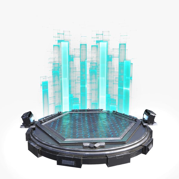 6 sci fi turntables obj