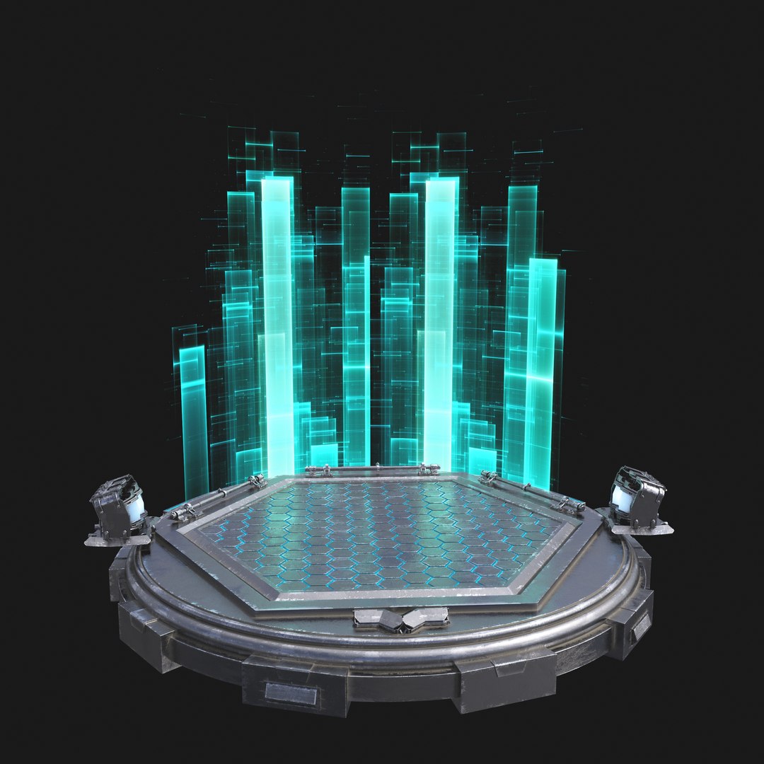 6 sci fi turntables obj