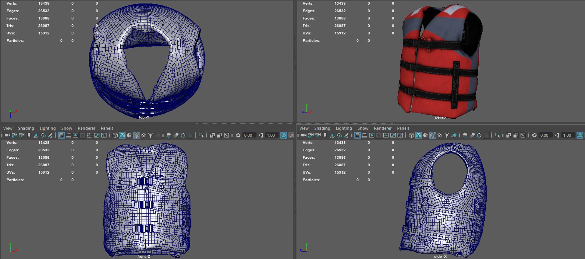 3D Model LIFEJACKET - TurboSquid 2156422