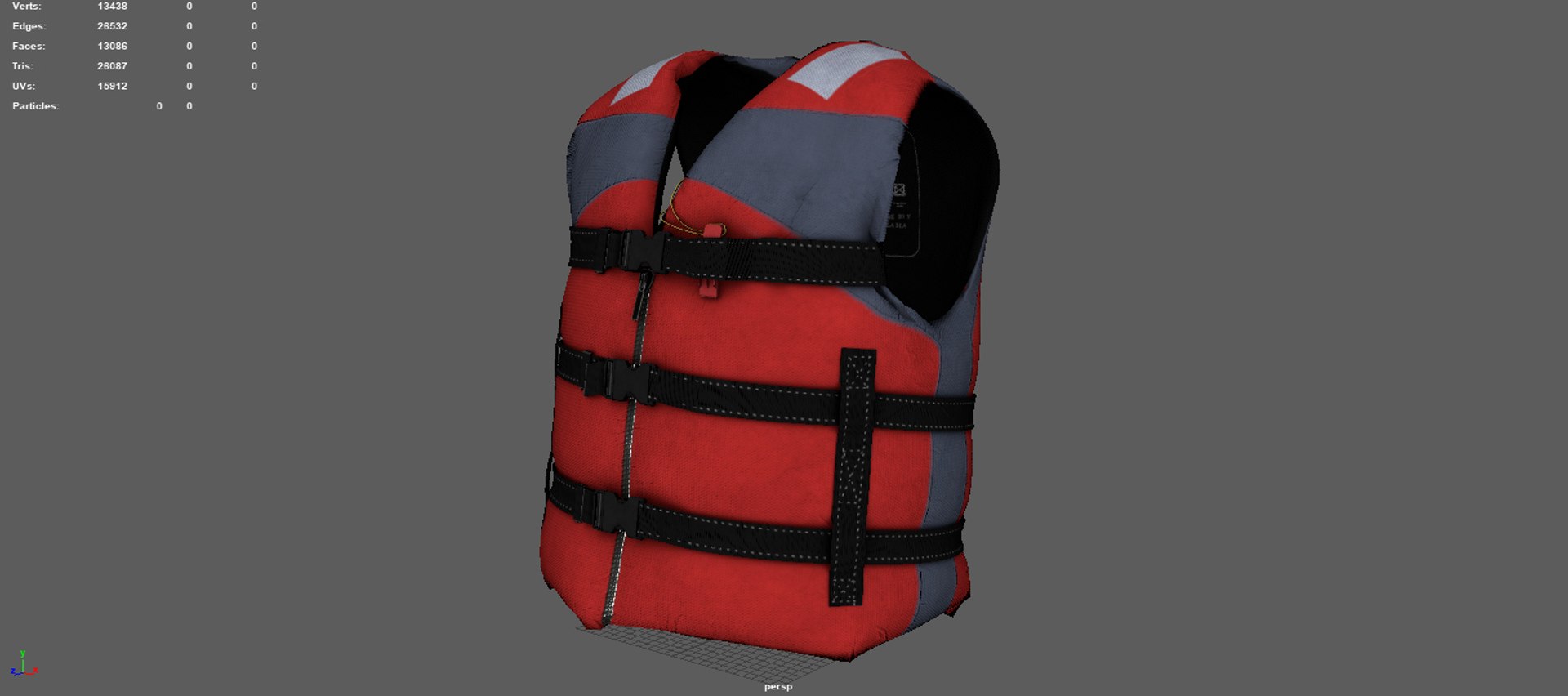 3D Model LIFEJACKET - TurboSquid 2156422